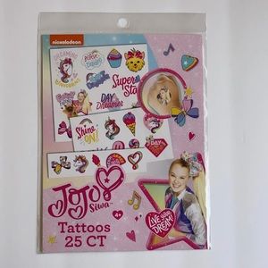 Nickelodeon | Accessories | Jojo Siwa 25 Tattoos Set | Poshmark
